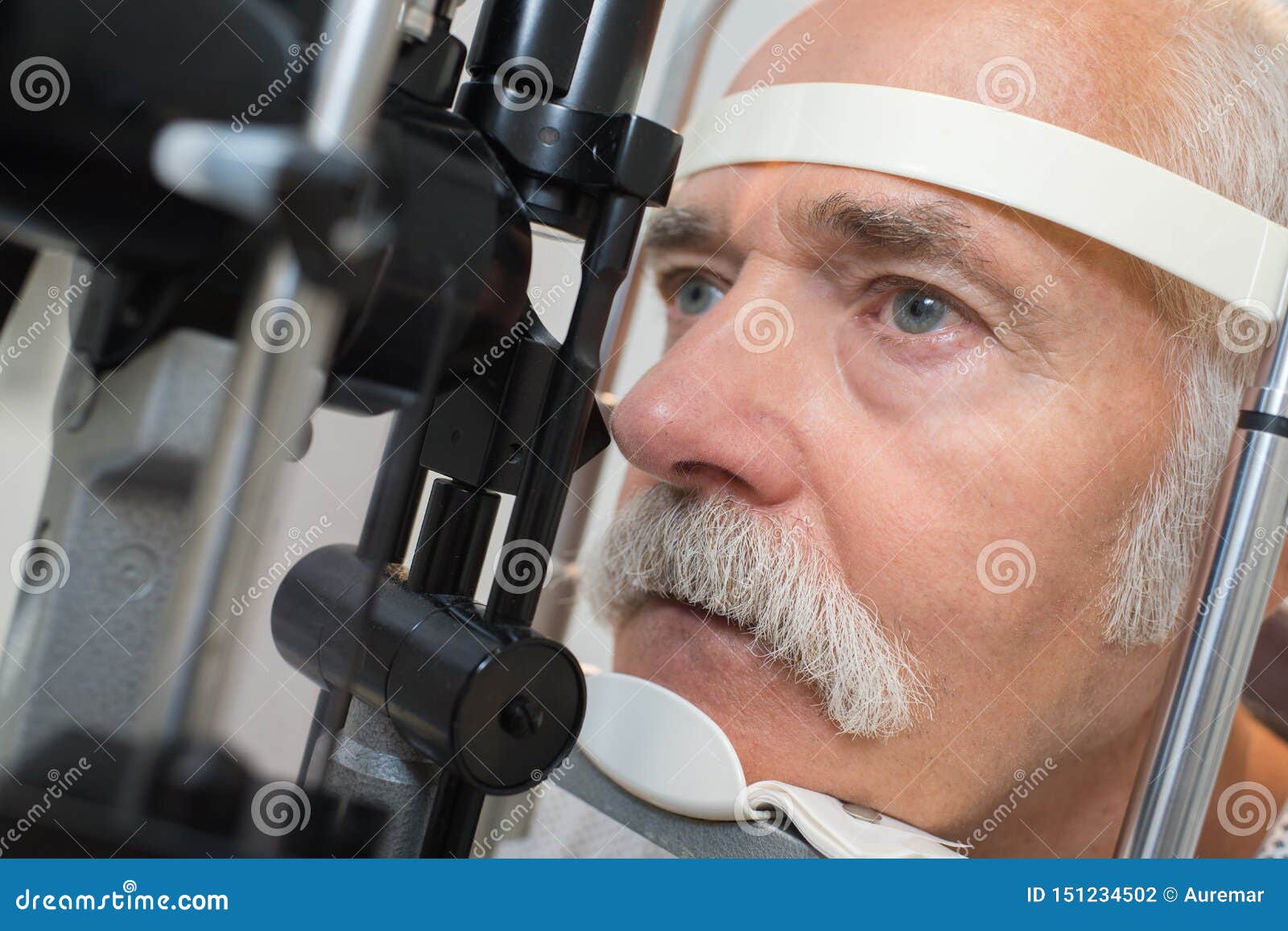 Eyesight Control in Eye Clinic Stock Photo - Image of oculist, doctor ...