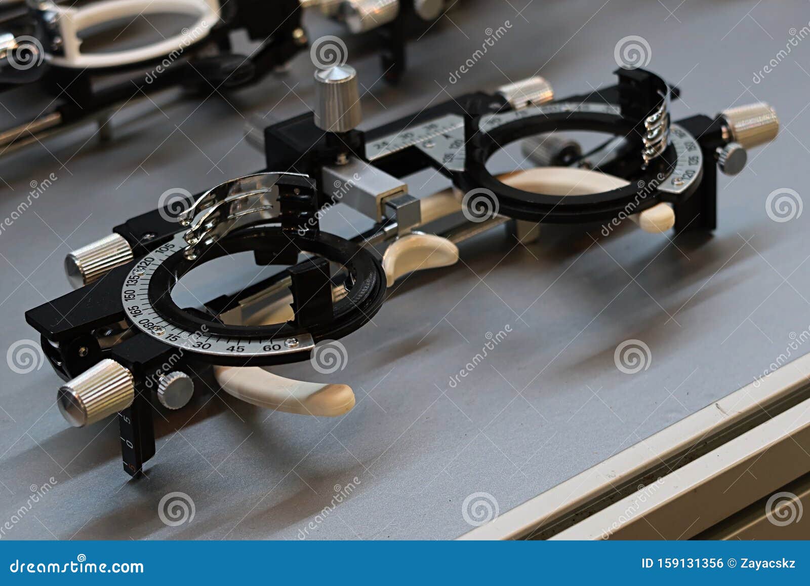 Eyesight Testing Spectacles Used for Choosing Suitable Dioptric ...