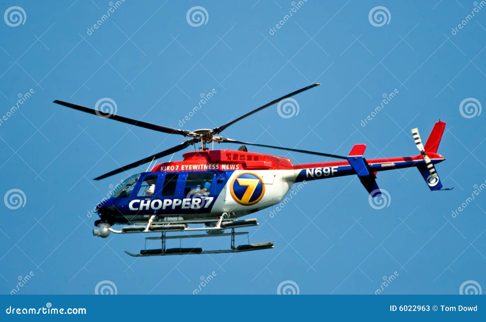 Eyewitness News Chopper 7 editorial stock photo. Image of coverage ...