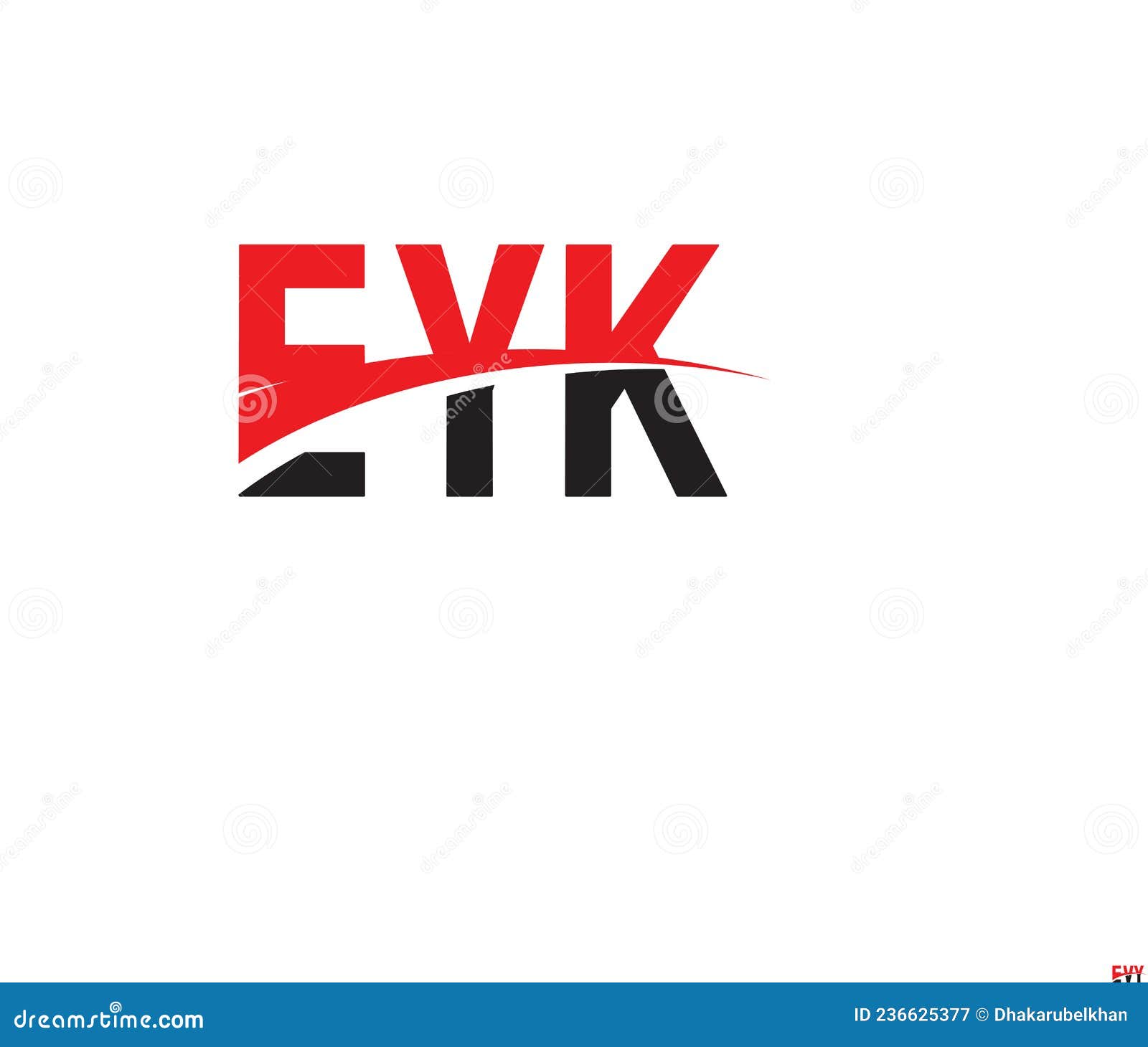 EYK Letter Initial Logo Design Vector Illustration Stock Vector ...