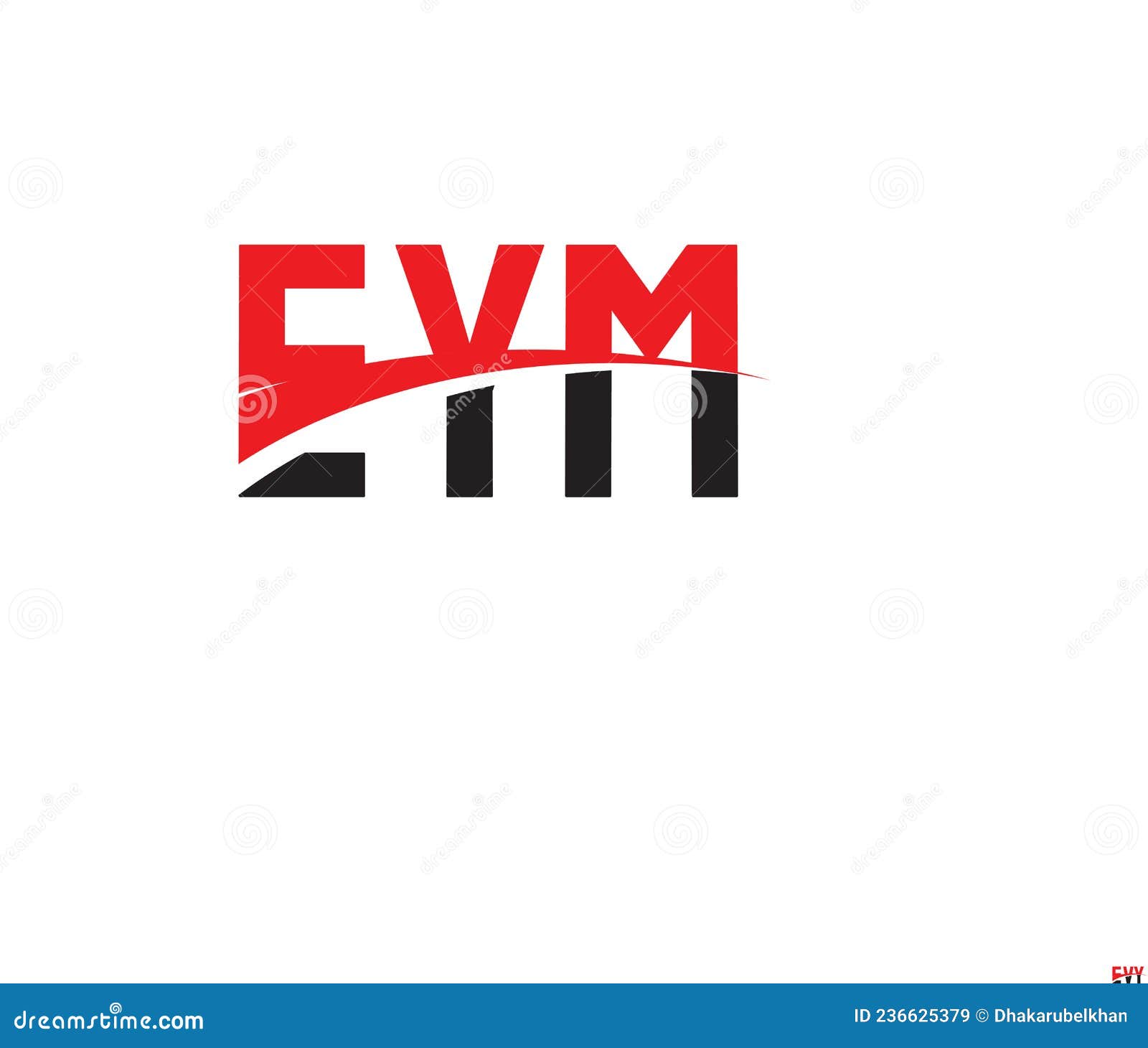 EYM Letter Initial Logo Design Vector Illustration Stock Vector ...