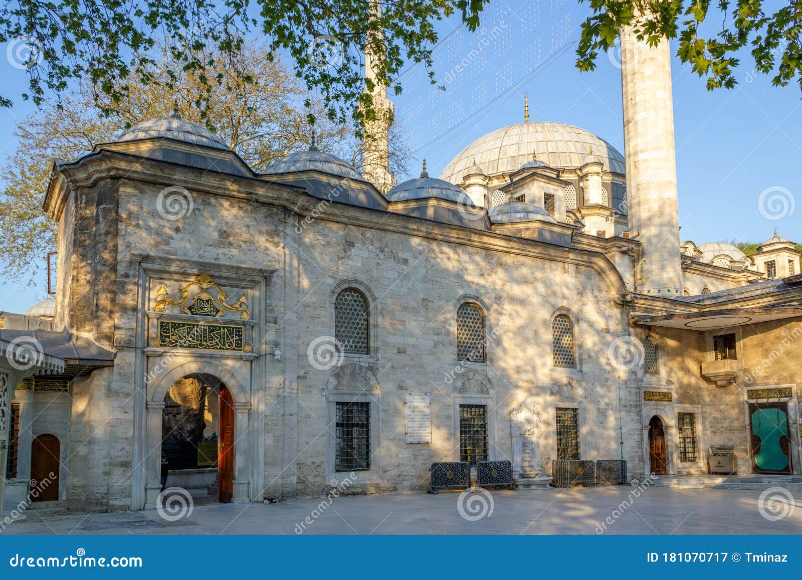 Eyup Sultan Mosque. Istanbul, Turkey Editorial Photography - Image of ...
