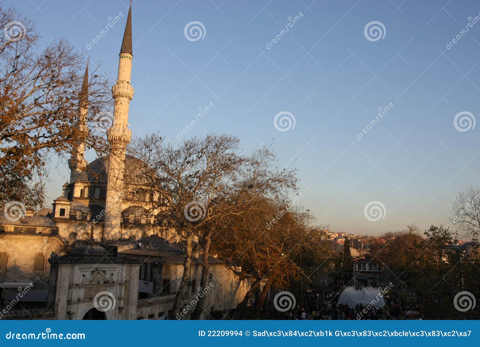 Eyup Mosque stock photo. Image of eyup, islamic, historic - 22209994