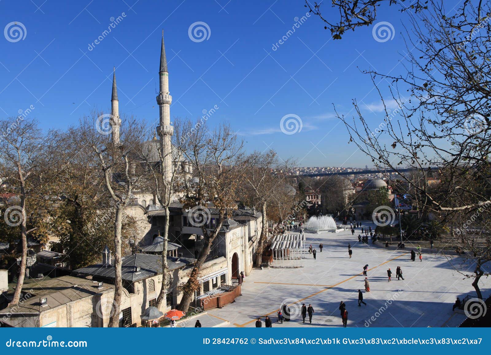 Eyup Mosque in Istanbul. editorial photography. Image of empire - 28424762