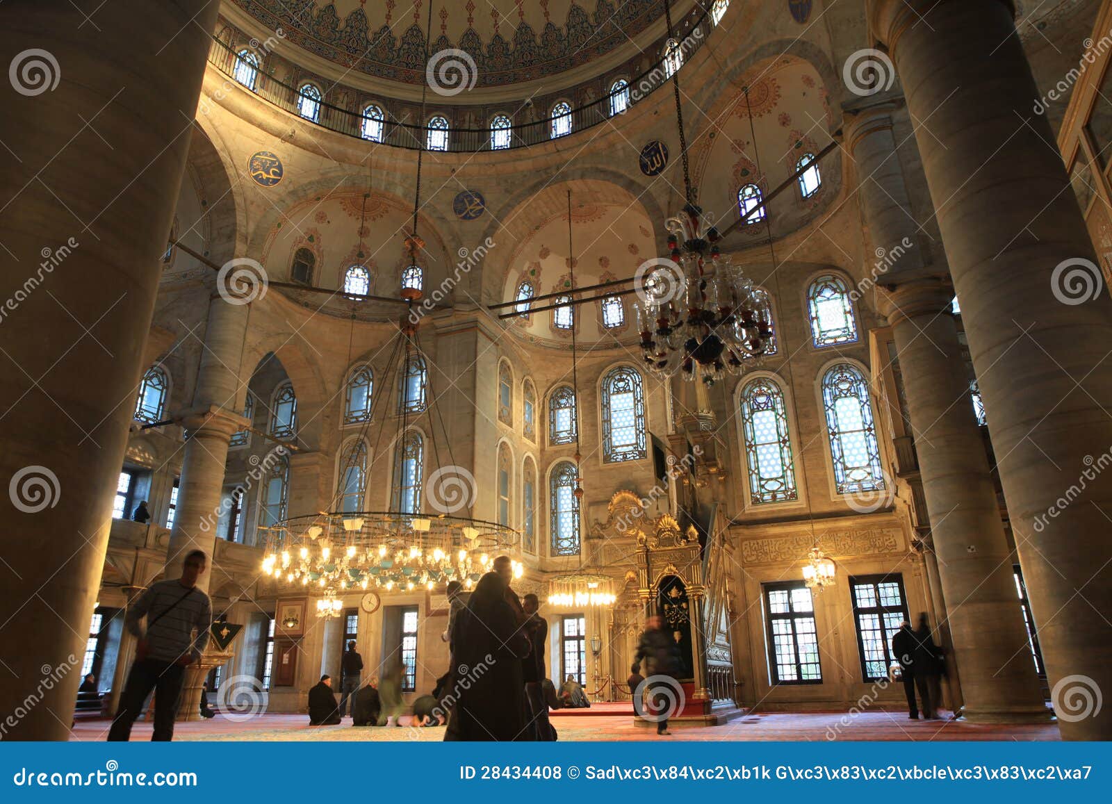 Eyup Mosque in Istanbul. editorial stock photo. Image of religion ...