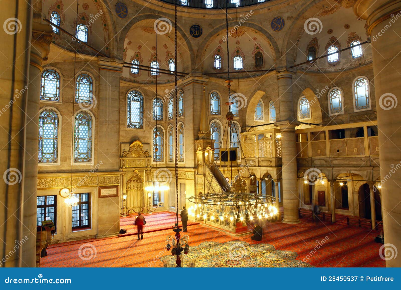 Eyup Sultan Mosque editorial photography. Image of asia - 28450537