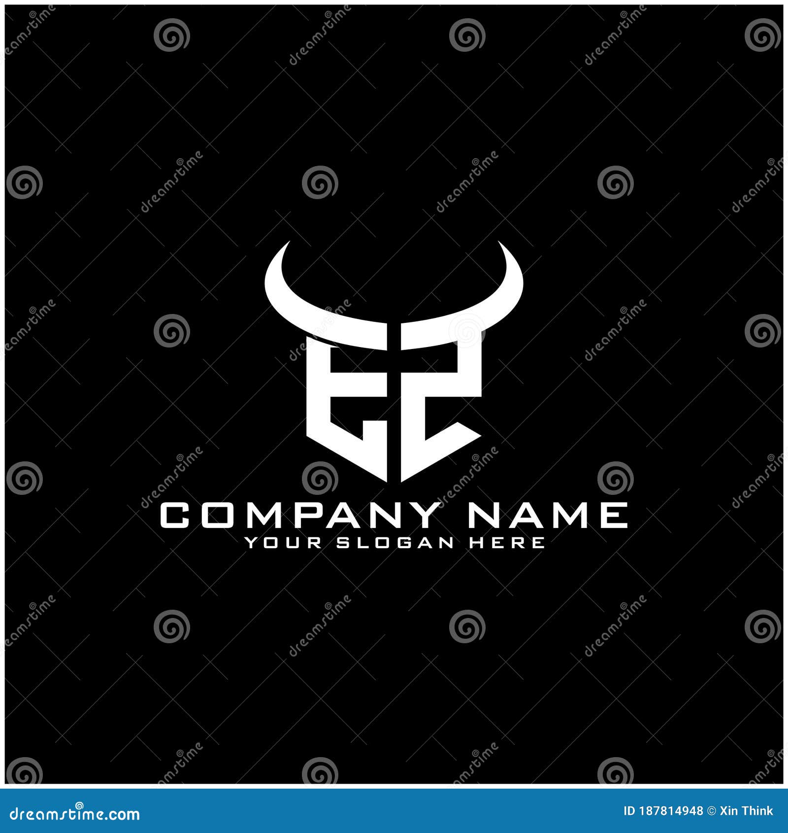 EZ Letter Logo Icon Design Template Elements Stock Vector ...