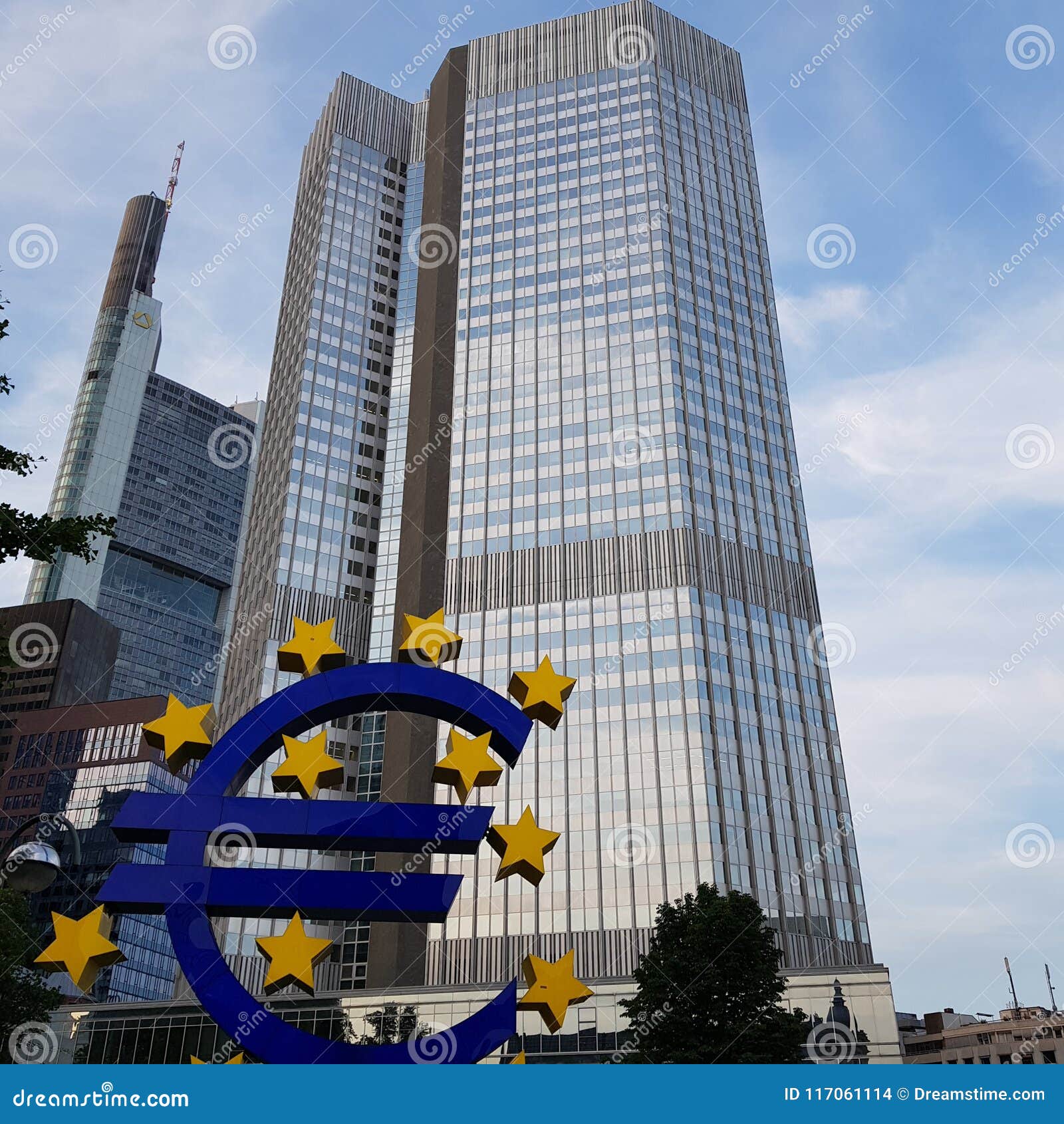 EZB редакционное стоковое изображение. изображение насчитывающей европа ...