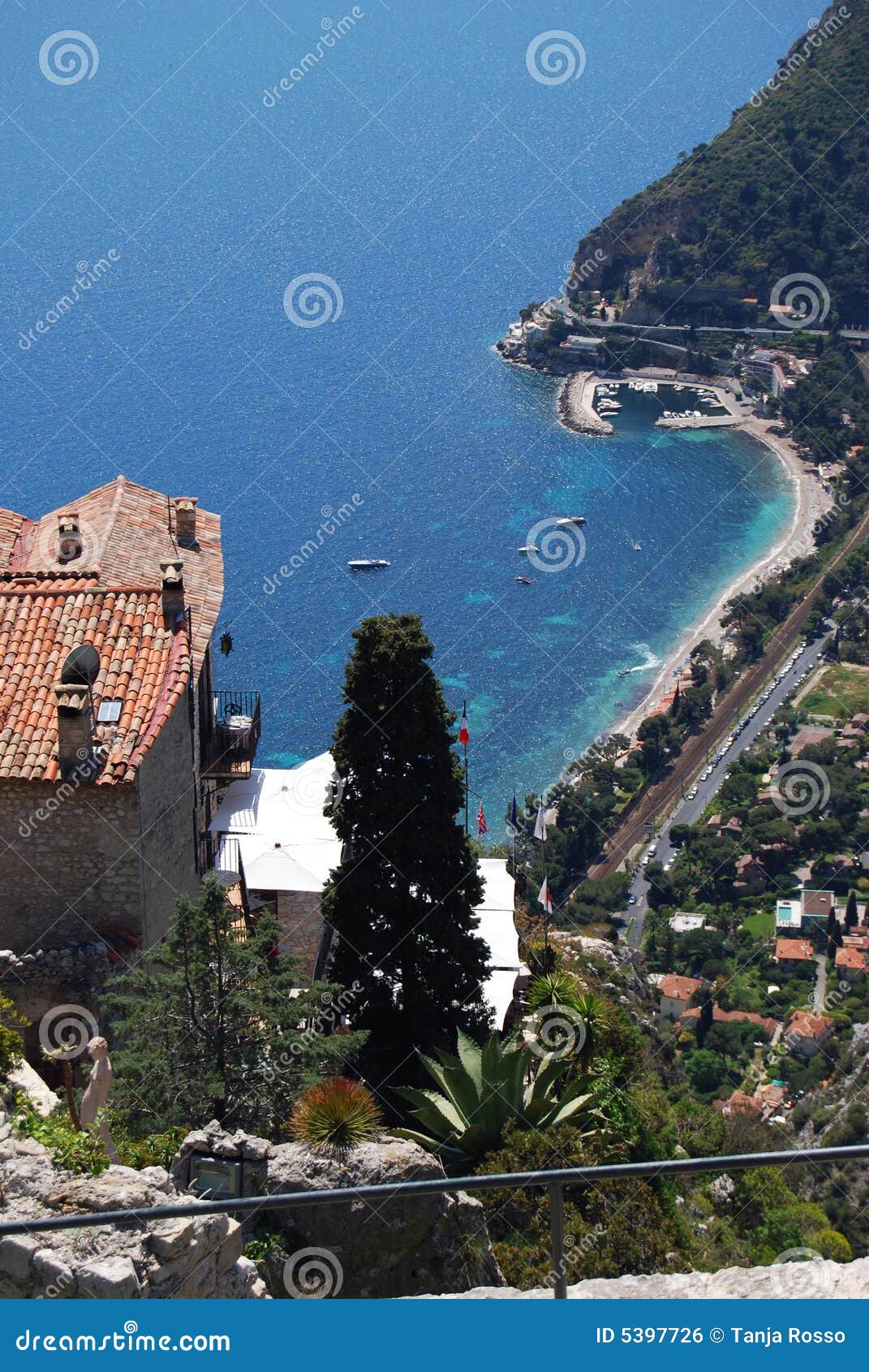 Eze Village stock photo. Image of jardin, france, europe - 5397726