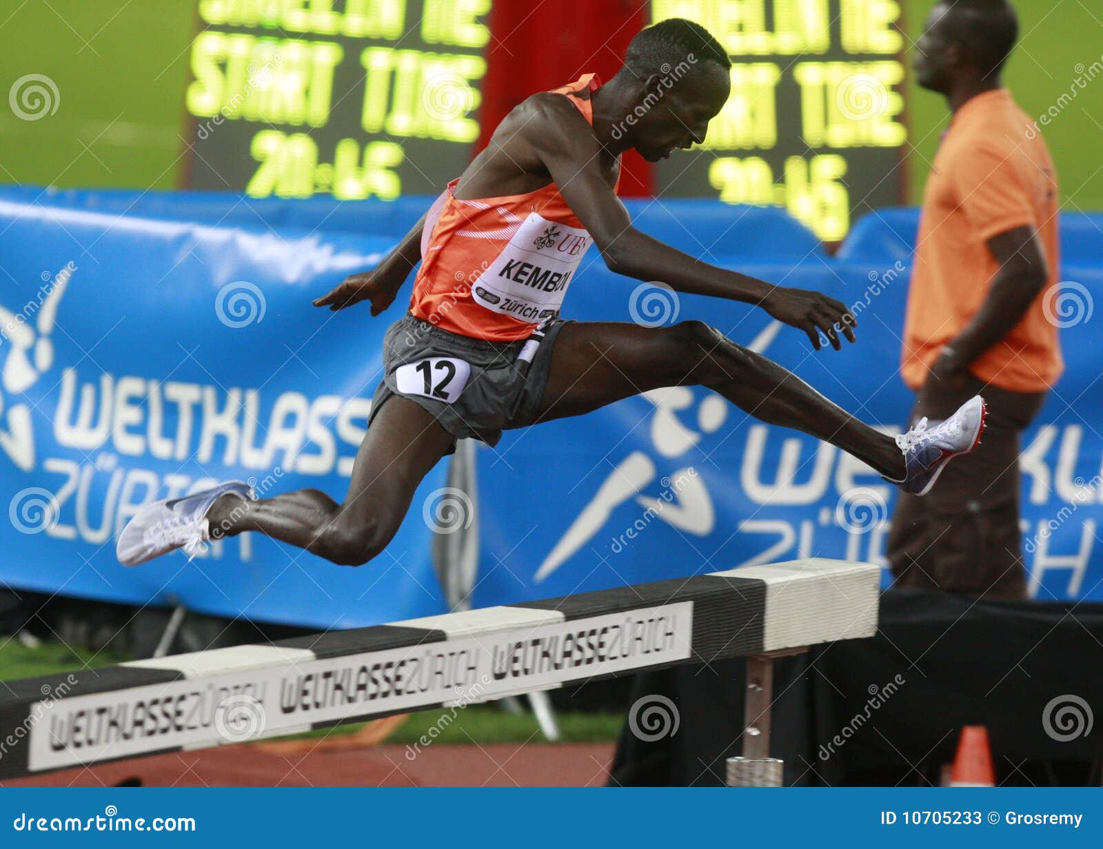 Ezekiel Kemboi editorial stock photo. Image of sport - 10705233