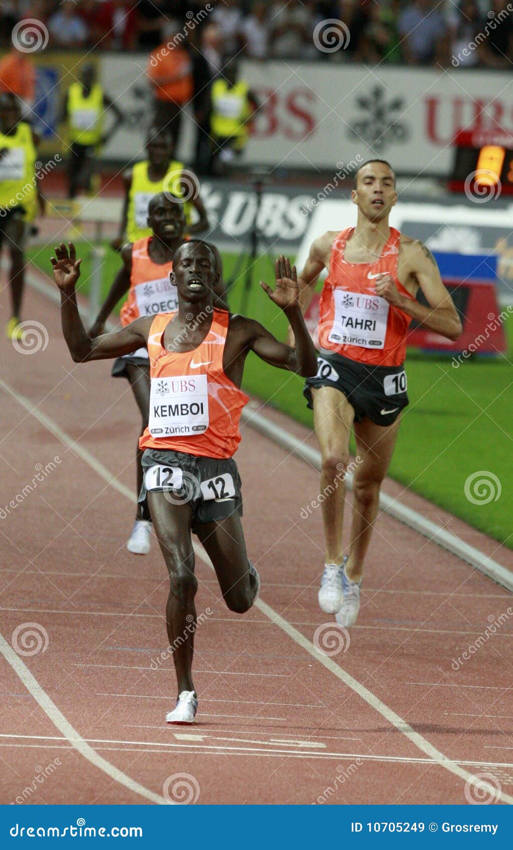Ezekiel Kemboi editorial stock image. Image of championships - 10705249