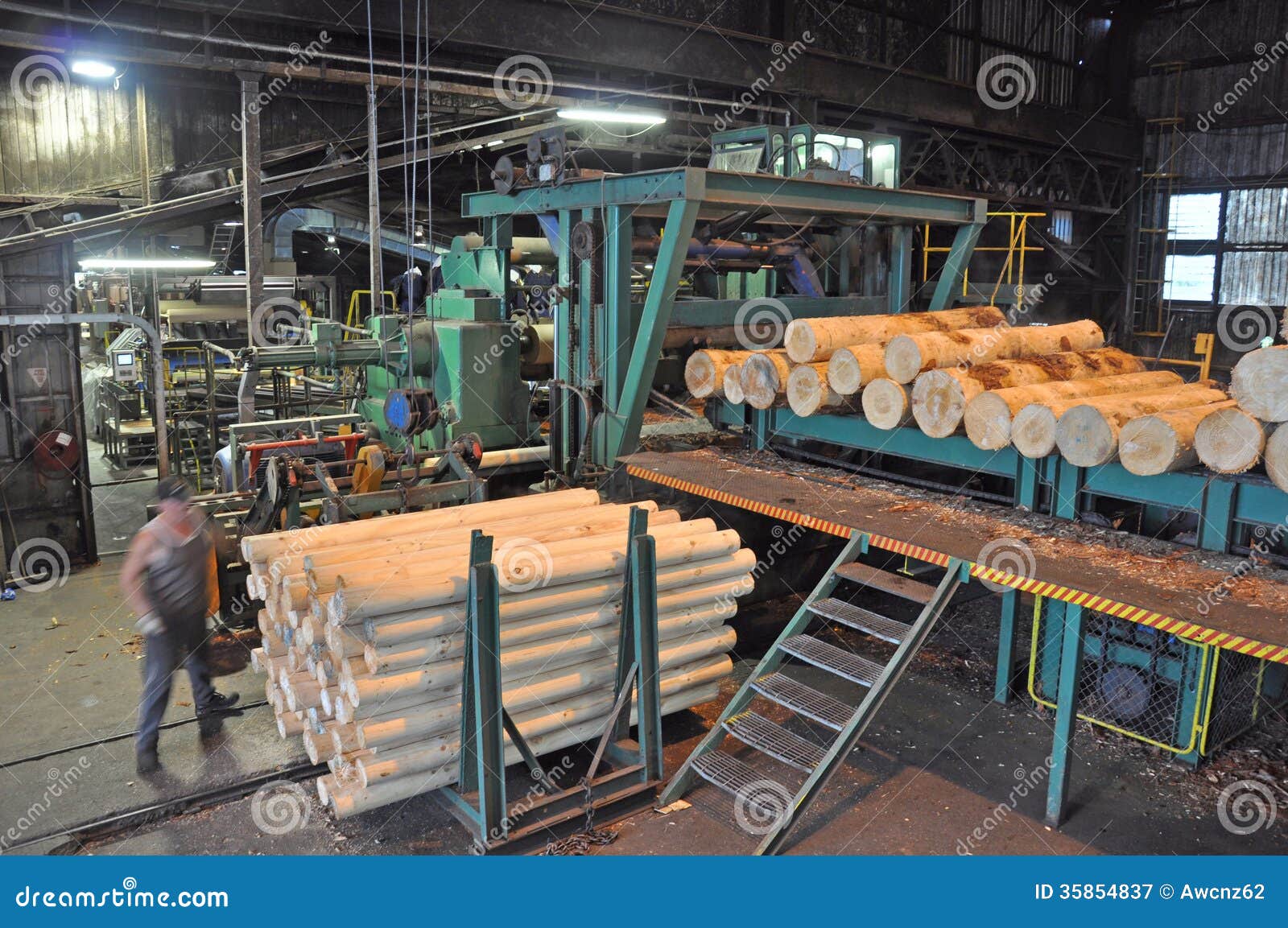 Fábrica Da Madeira Compensada Imagem de Stock - Imagem de produto ...