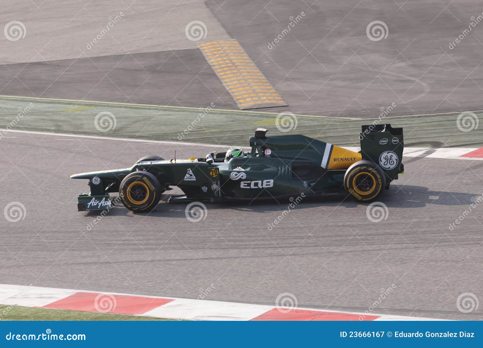Fórmula 1 2012 fotografia editorial. Imagem de carro - 23666167
