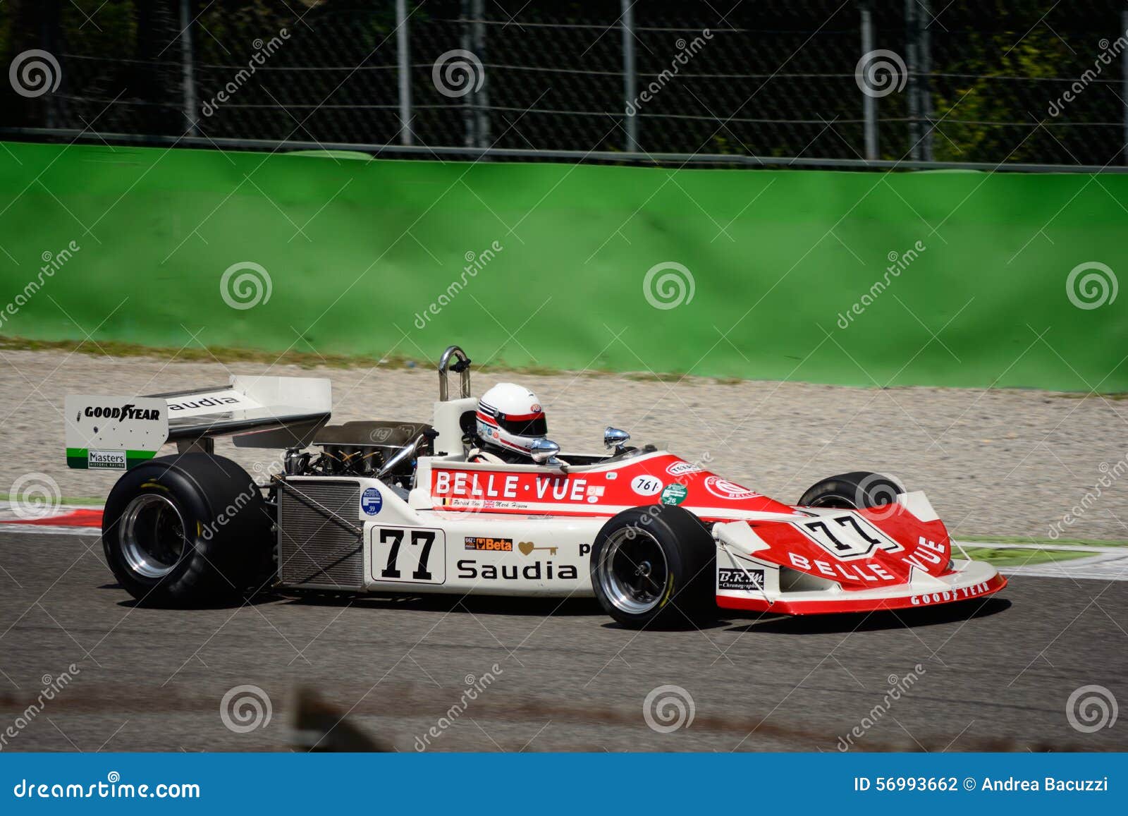 Fórmula 1 Patrick Neve Ex De Março 761 1976 Fotografia Editorial ...