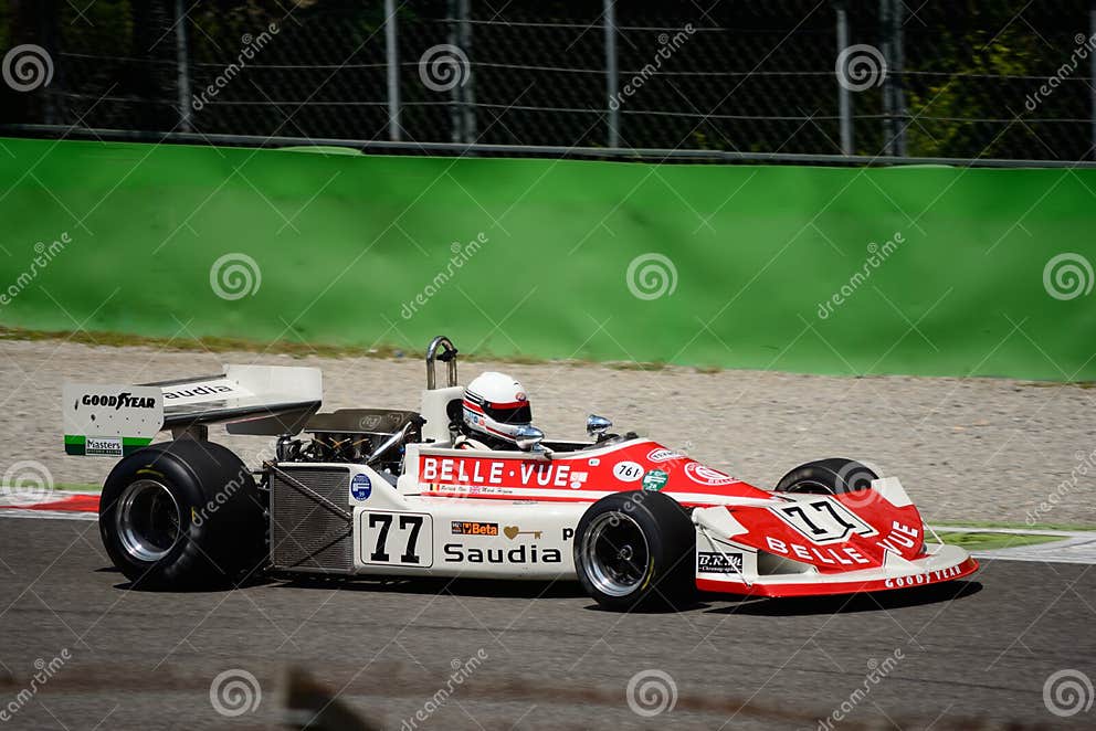 Fórmula 1 Patrick Neve Ex De Março 761 1976 Fotografia Editorial ...