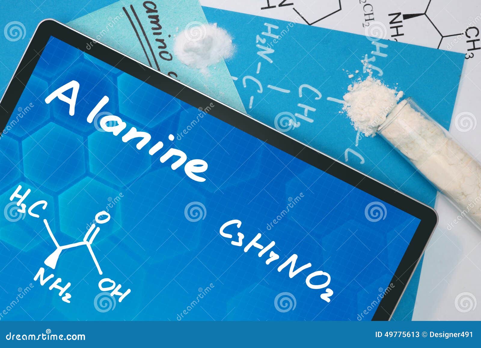 Fórmula química da alanina imagem de stock. Imagem de pesquisa - 49775613