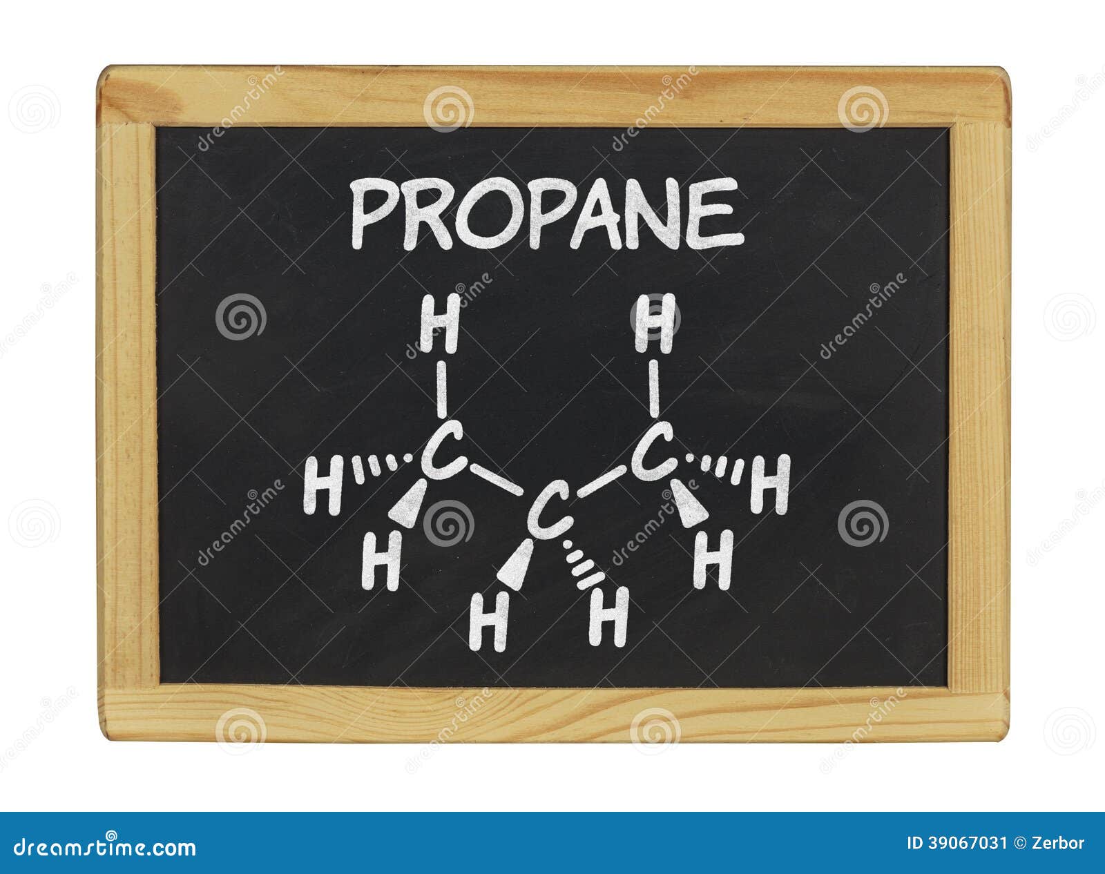 Fórmula química do propano imagem de stock. Imagem de molecular - 39067031
