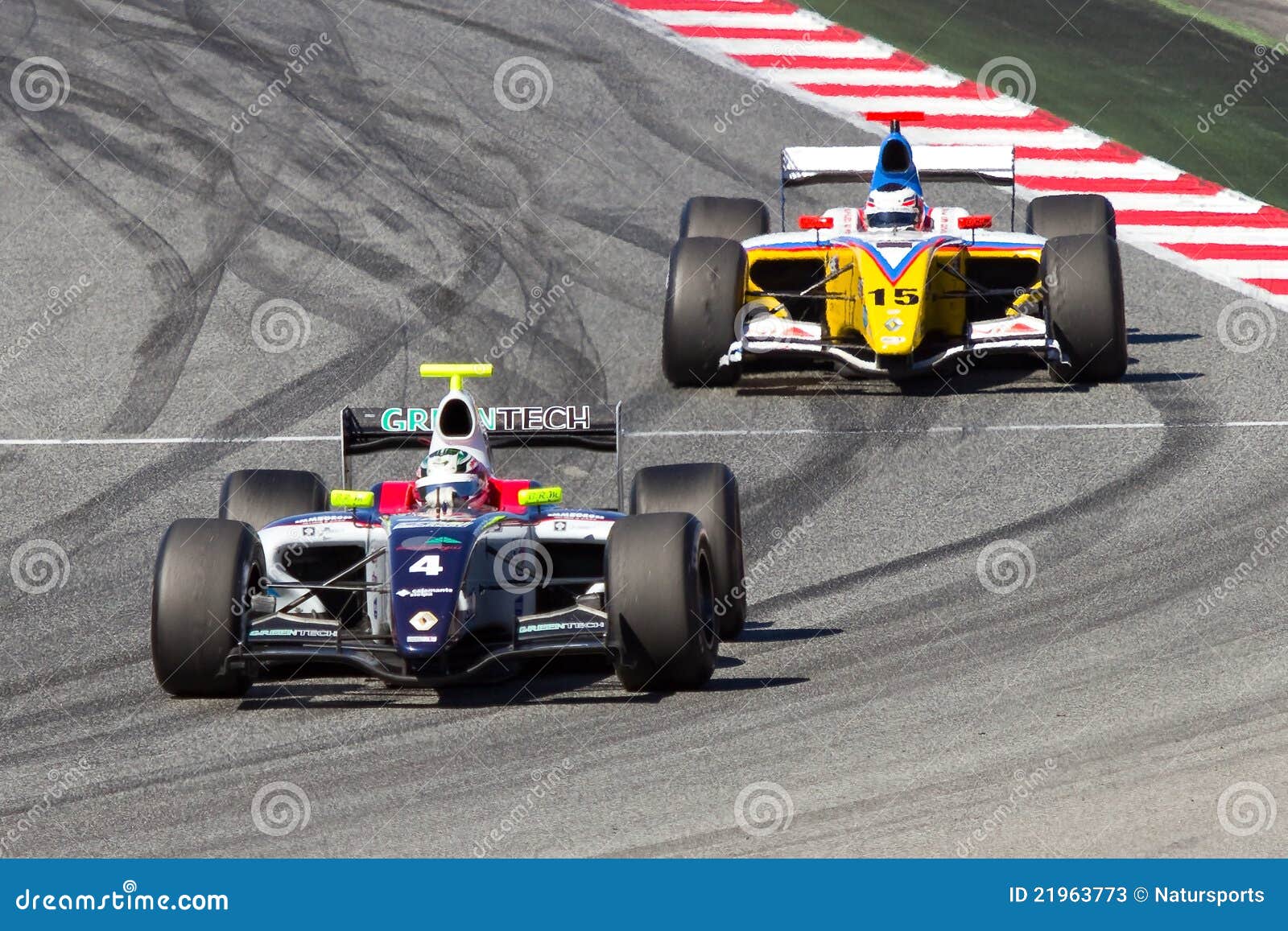 Fórmula Renault 3.5 foto de archivo editorial. Imagen de barcelona ...