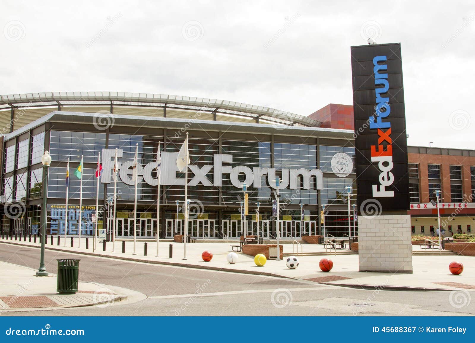 Fórum De Fedex, Memphis, TN Fotografia Editorial - Imagem de equipe ...