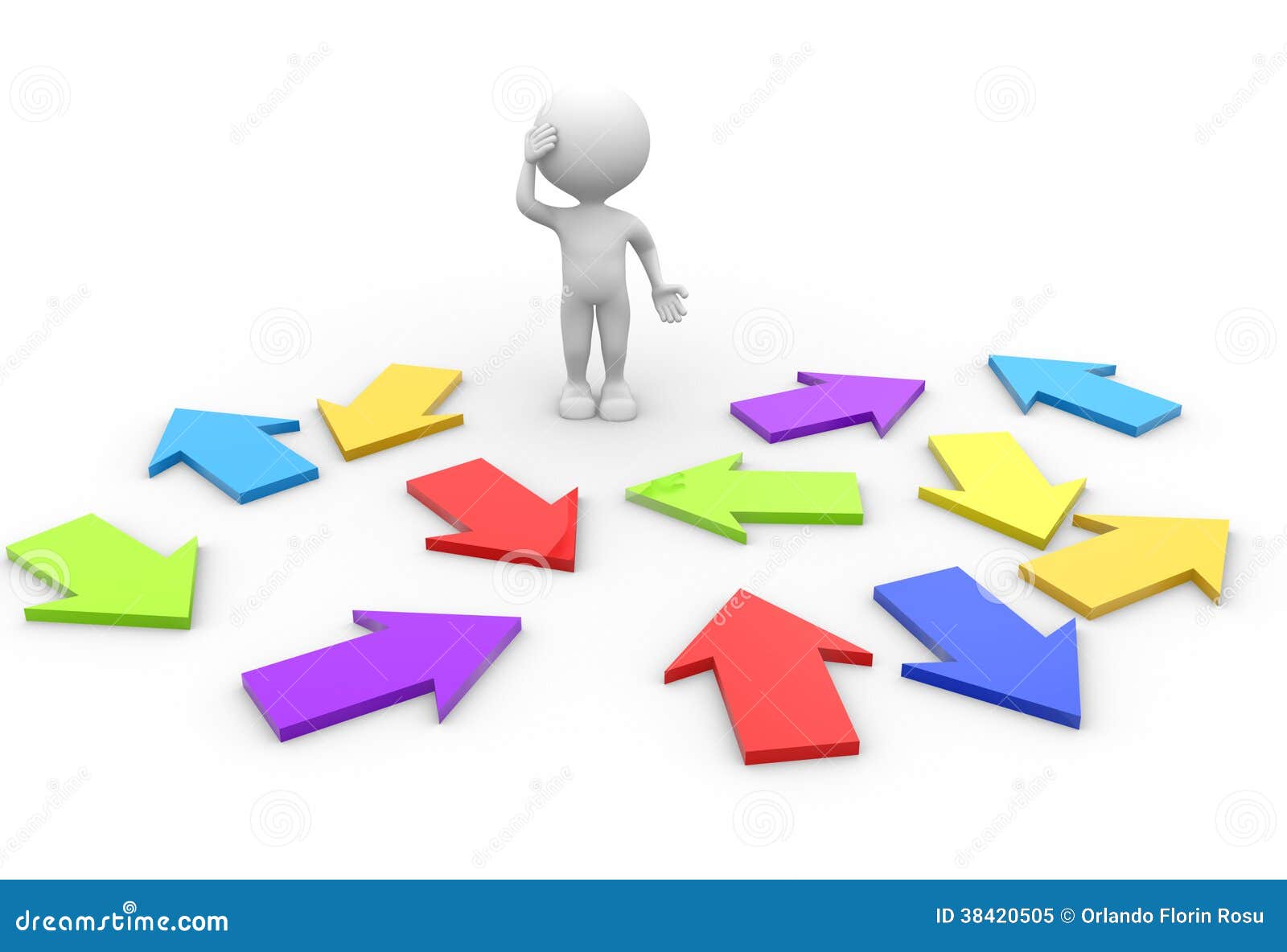 Förvirring stock illustrationer. Illustration av grabb - 38420505