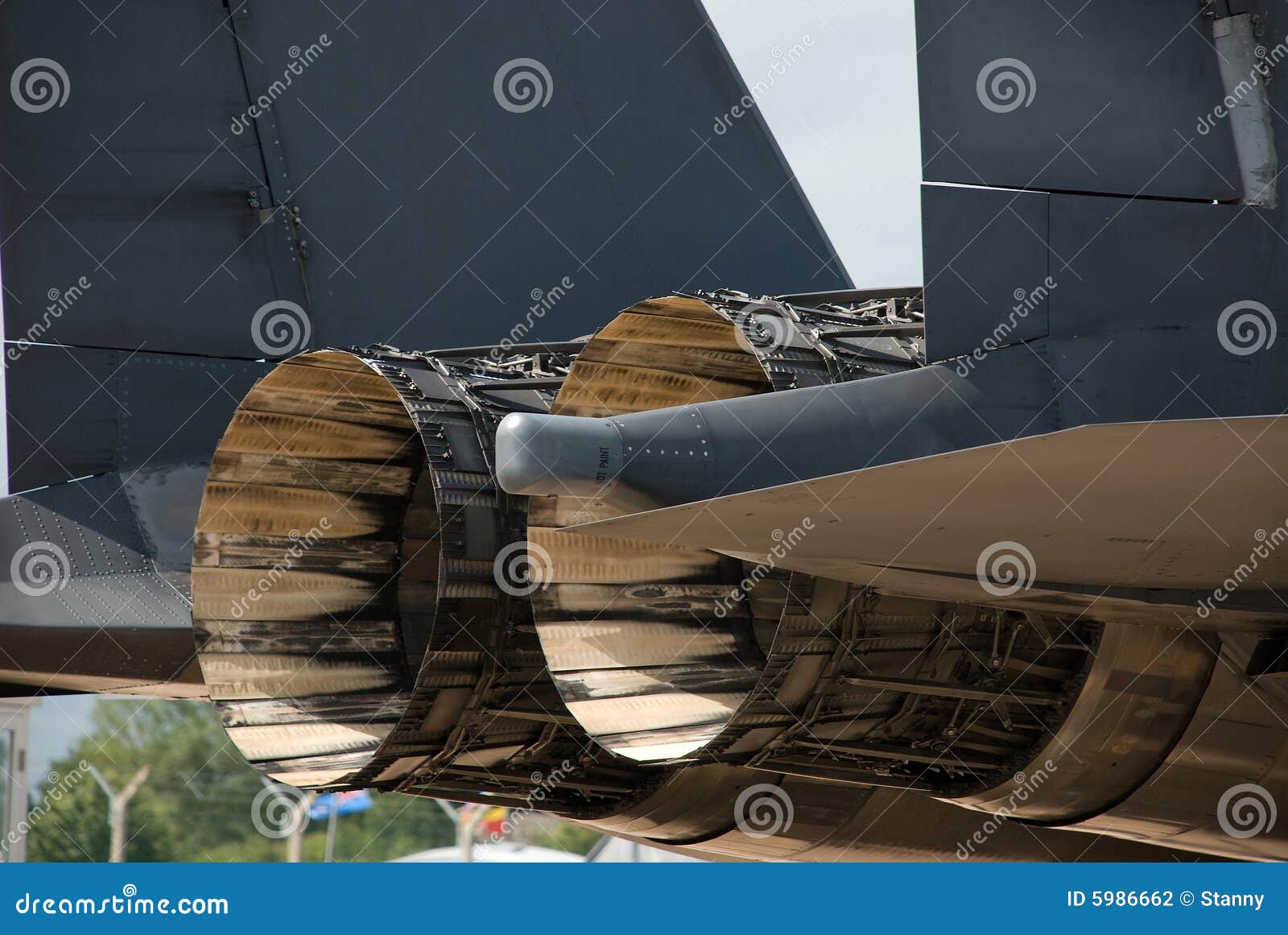 F-15 Eagle jet efflux stock photo. Image of riat, detail - 5986662