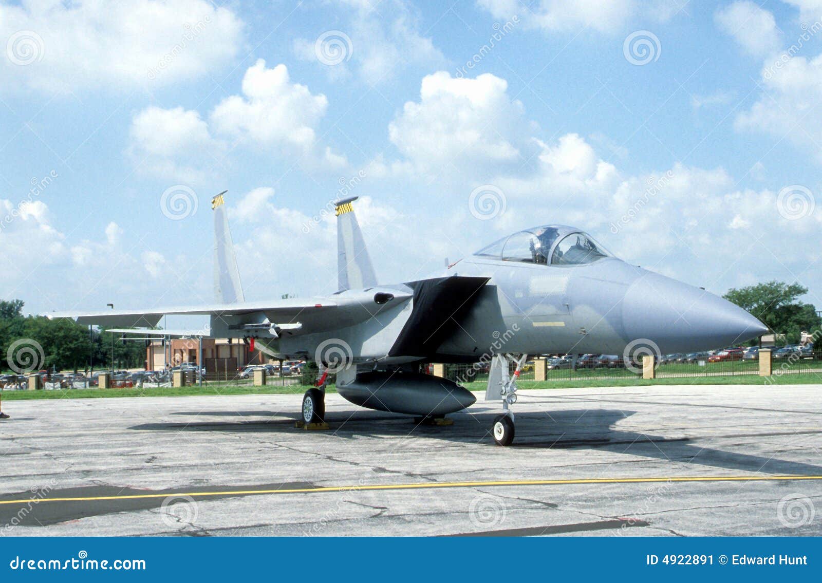 F-15 Fighter Jet stock image. Image of dspl00033, airfield - 4922891