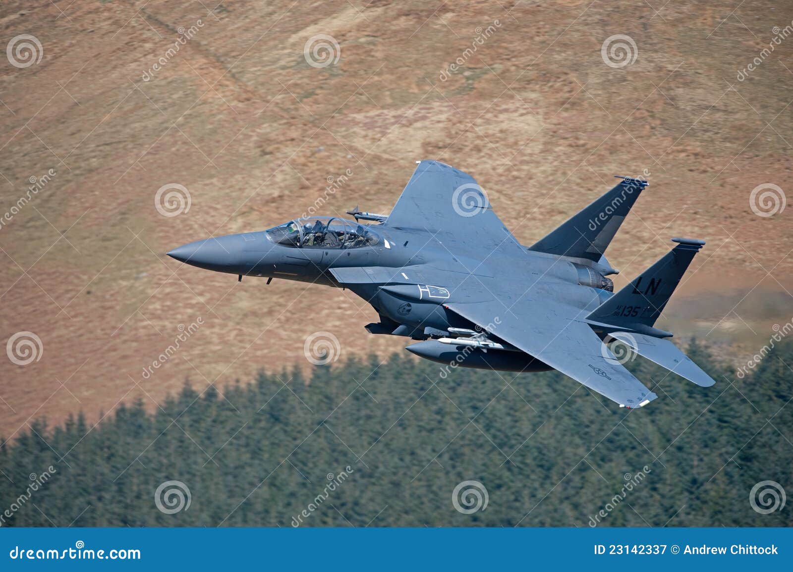 F-15E strike Eagle editorial photography. Image of fast - 23142337