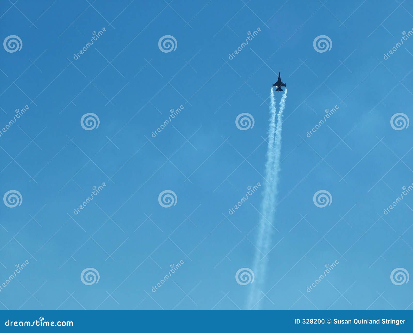 F-16 Contrail stock photo. Image of contrail, defense, trail - 328200