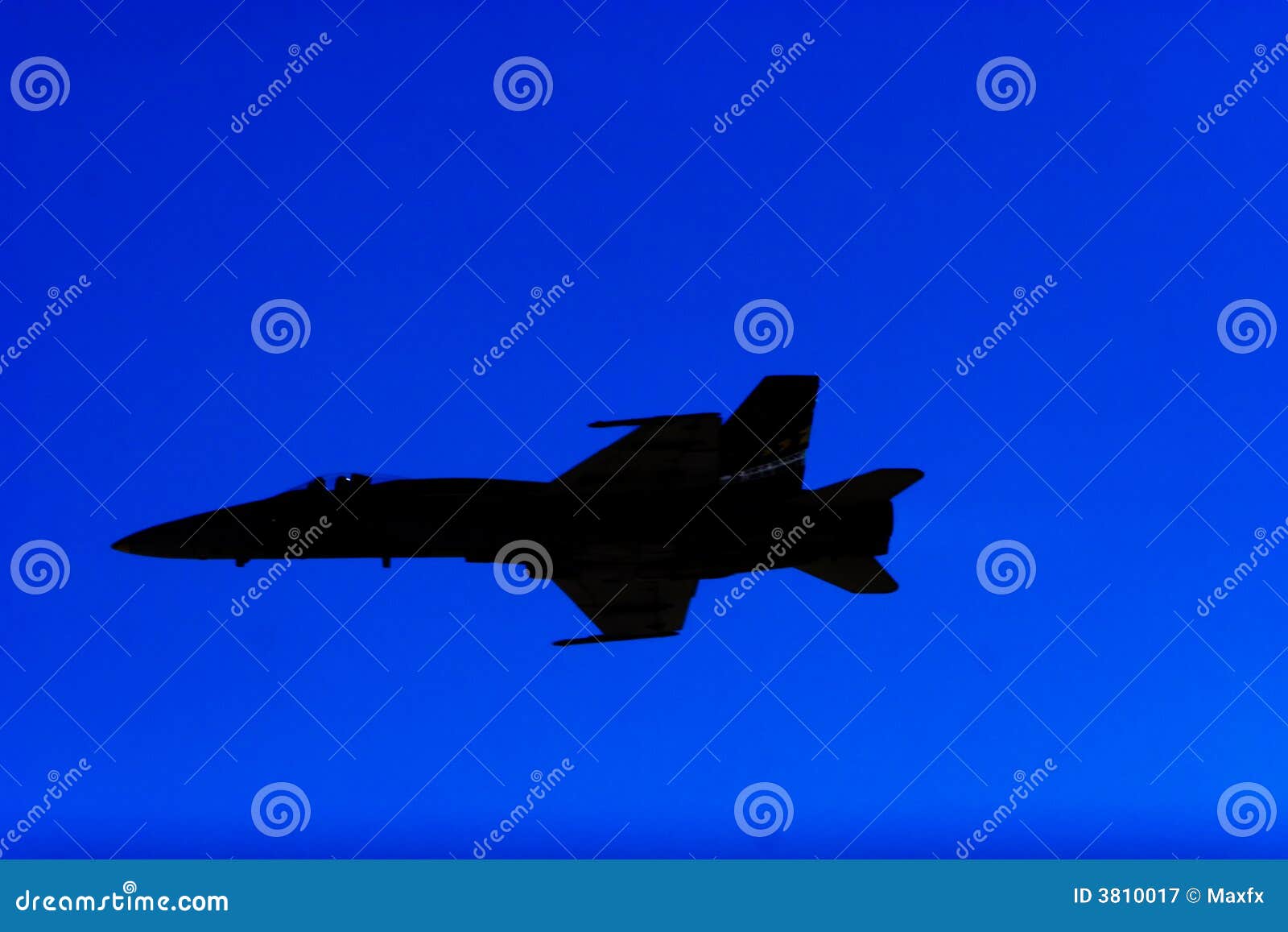 F-18 Silhouette stock image. Image of airforce, armed - 3810017