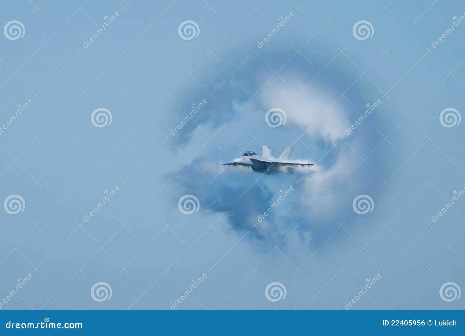 F/a-18F Super Hornet Surrounded in Vapor Cone Editorial Photo - Image ...