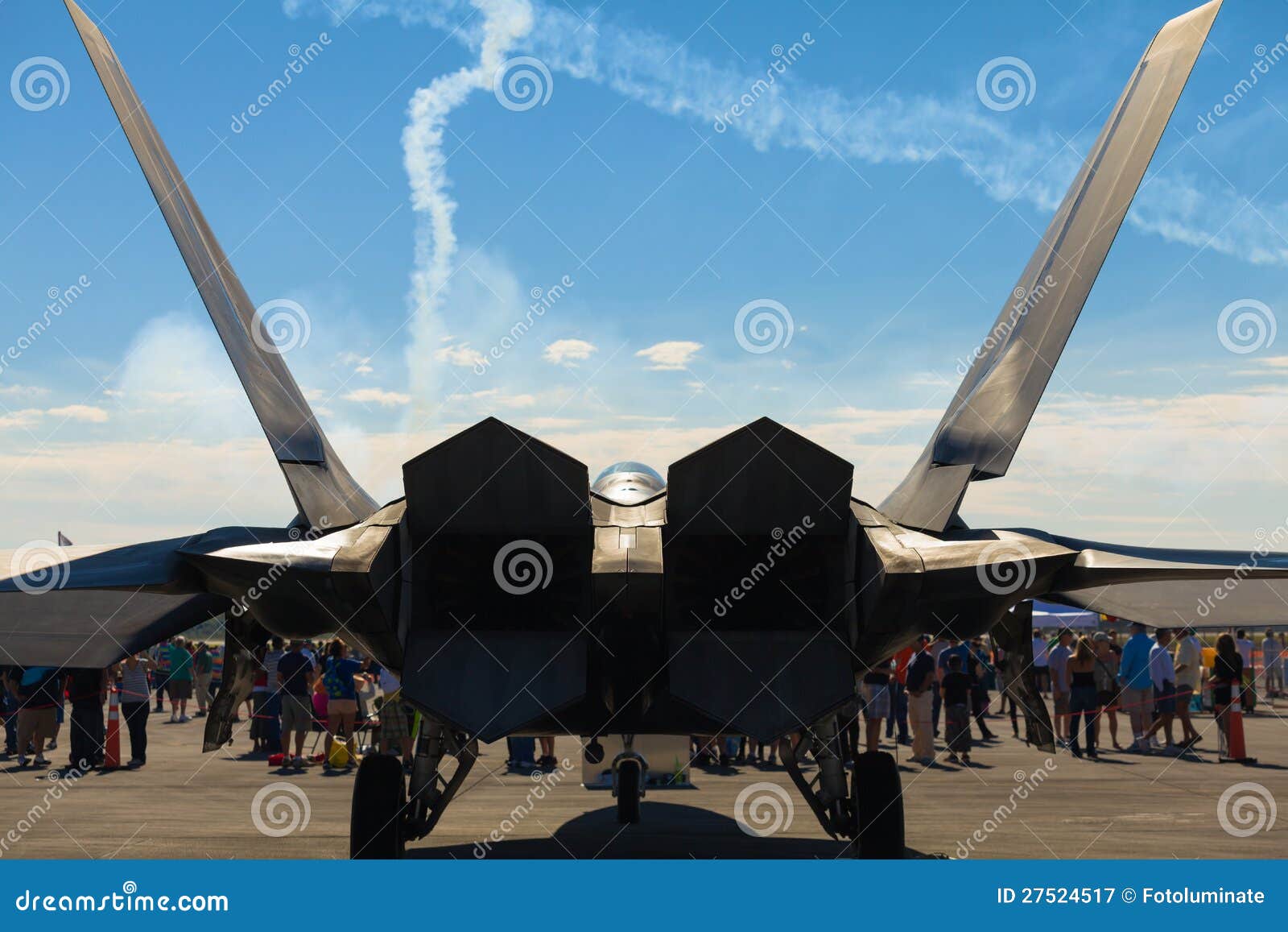 F-22 Raptor Jet stock image. Image of powerful, combat - 27524517