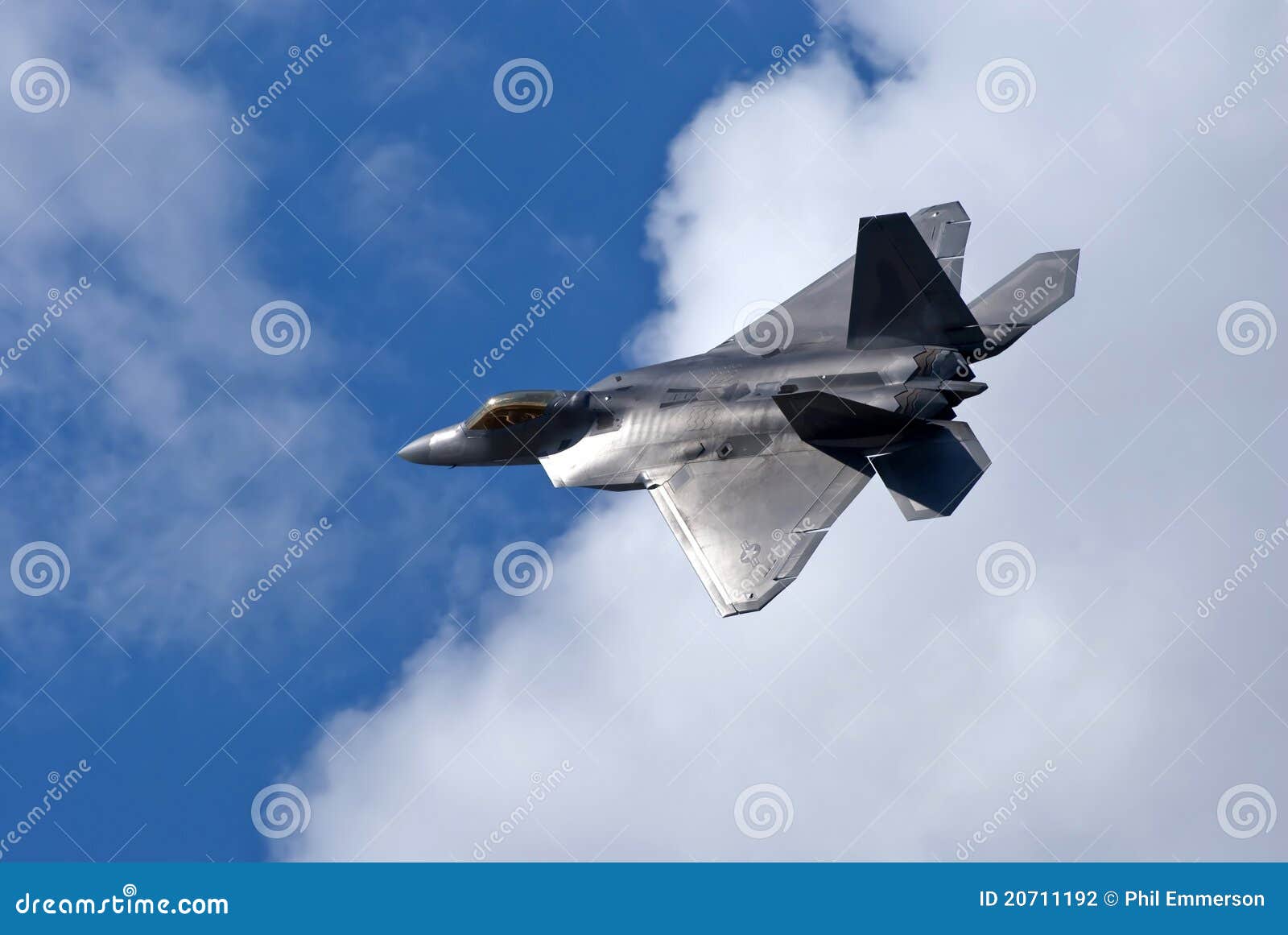 F-22 Raptor of the USAF editorial photography. Image of stealth - 20711192