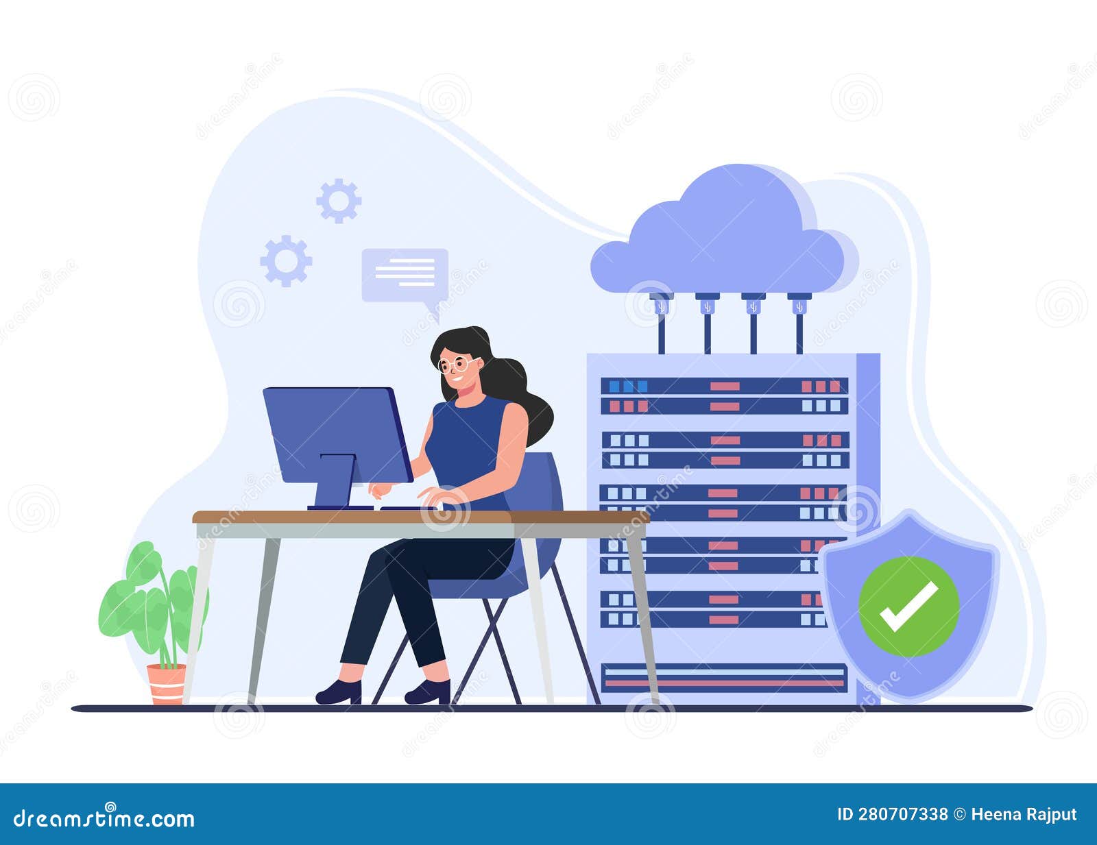 Concept of Cloud Computing, Data Center, File Management, System ...