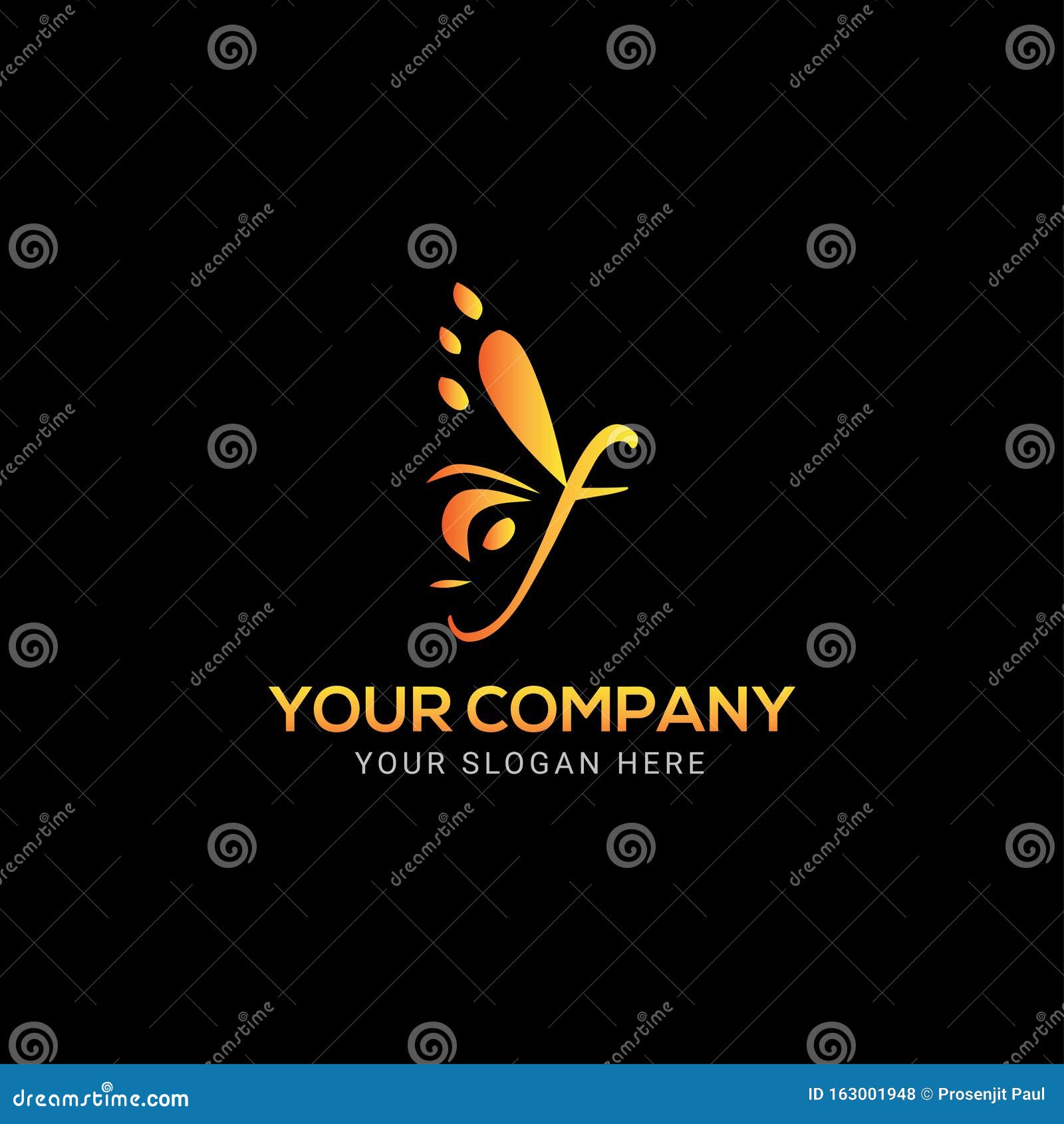 F, Butterfly, F Color Full Butterfly Icon, Color Full Butterfly Logo ...