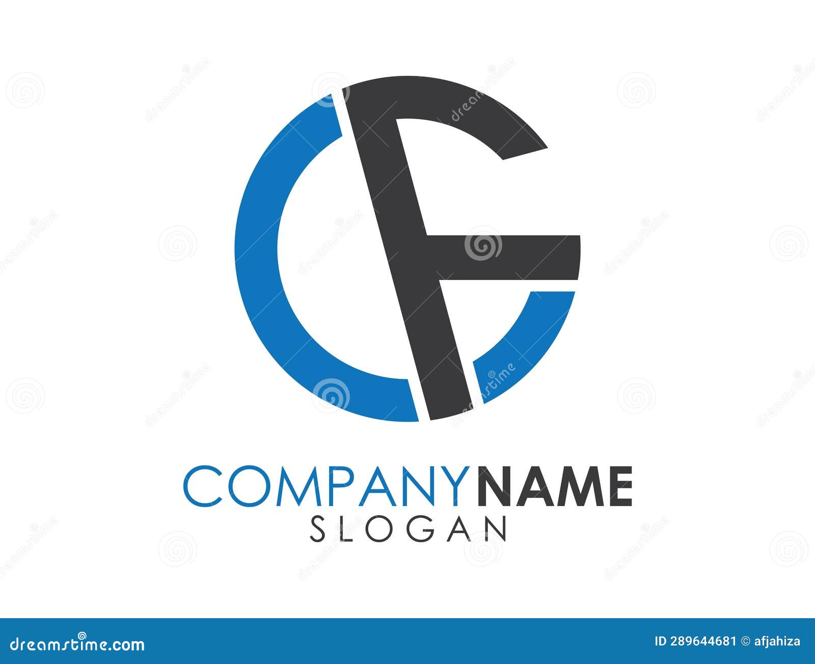 F circle font logo 1 stock vector. Illustration of number - 289644681