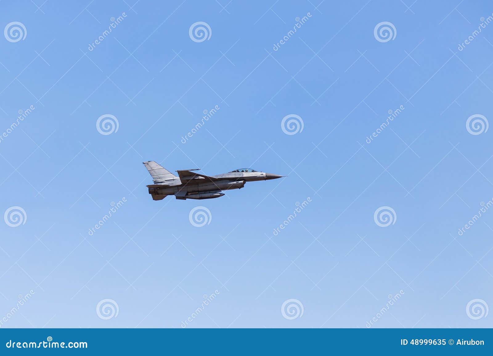 F16 Falcon Fighter Jet On Sunset Background Stock Image | CartoonDealer ...