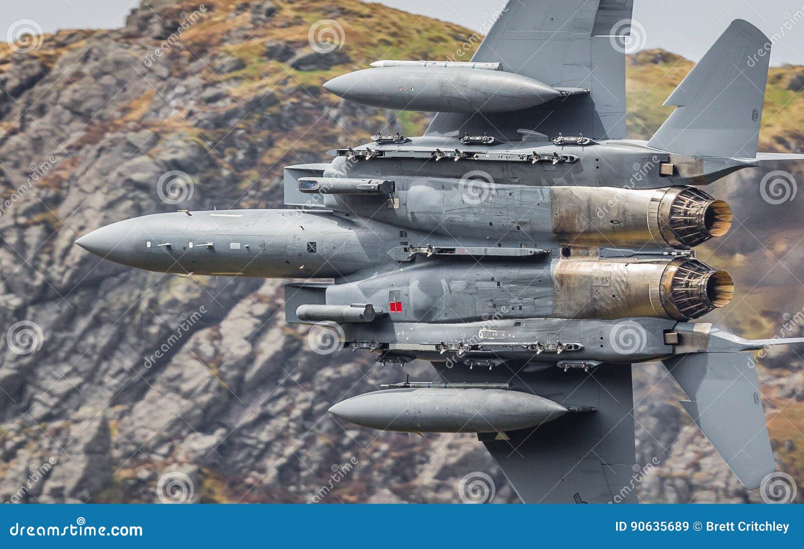 F15 fighter jet closeup stock image. Image of wales, valley - 90635689