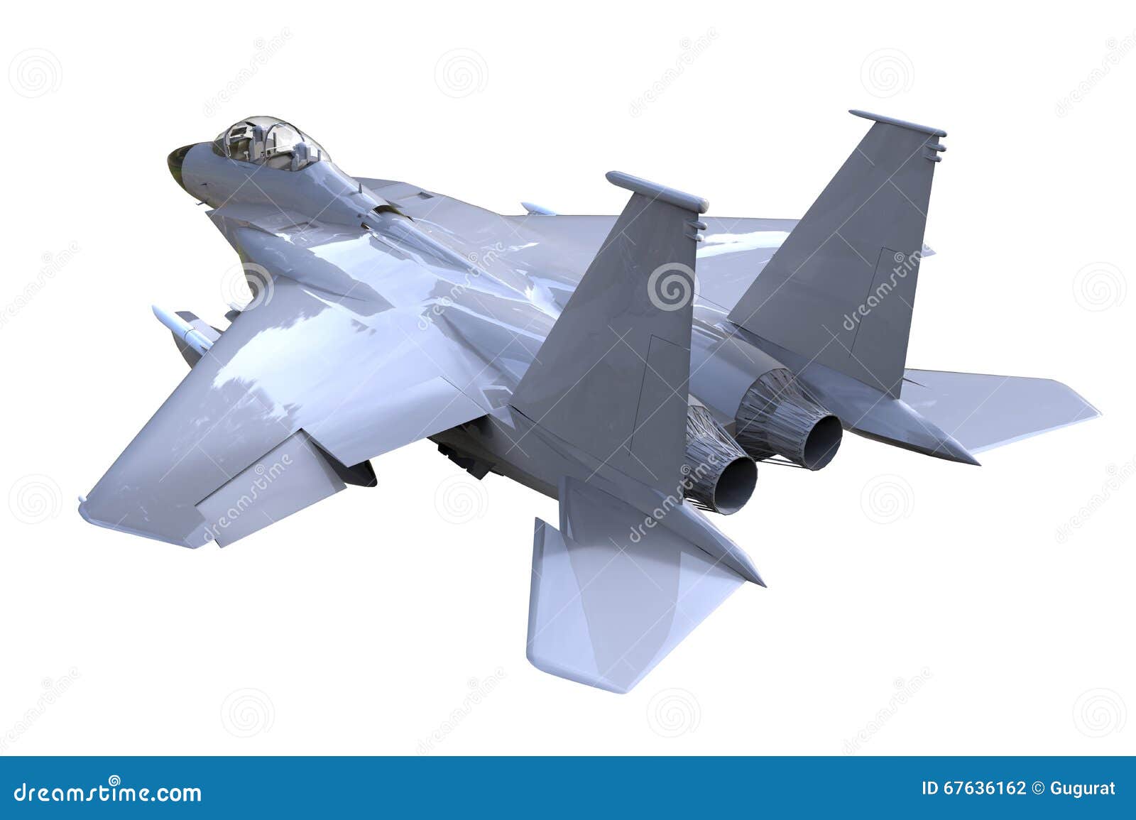 F-16 Fighting Falcon Posture Side View Stock Illustration ...