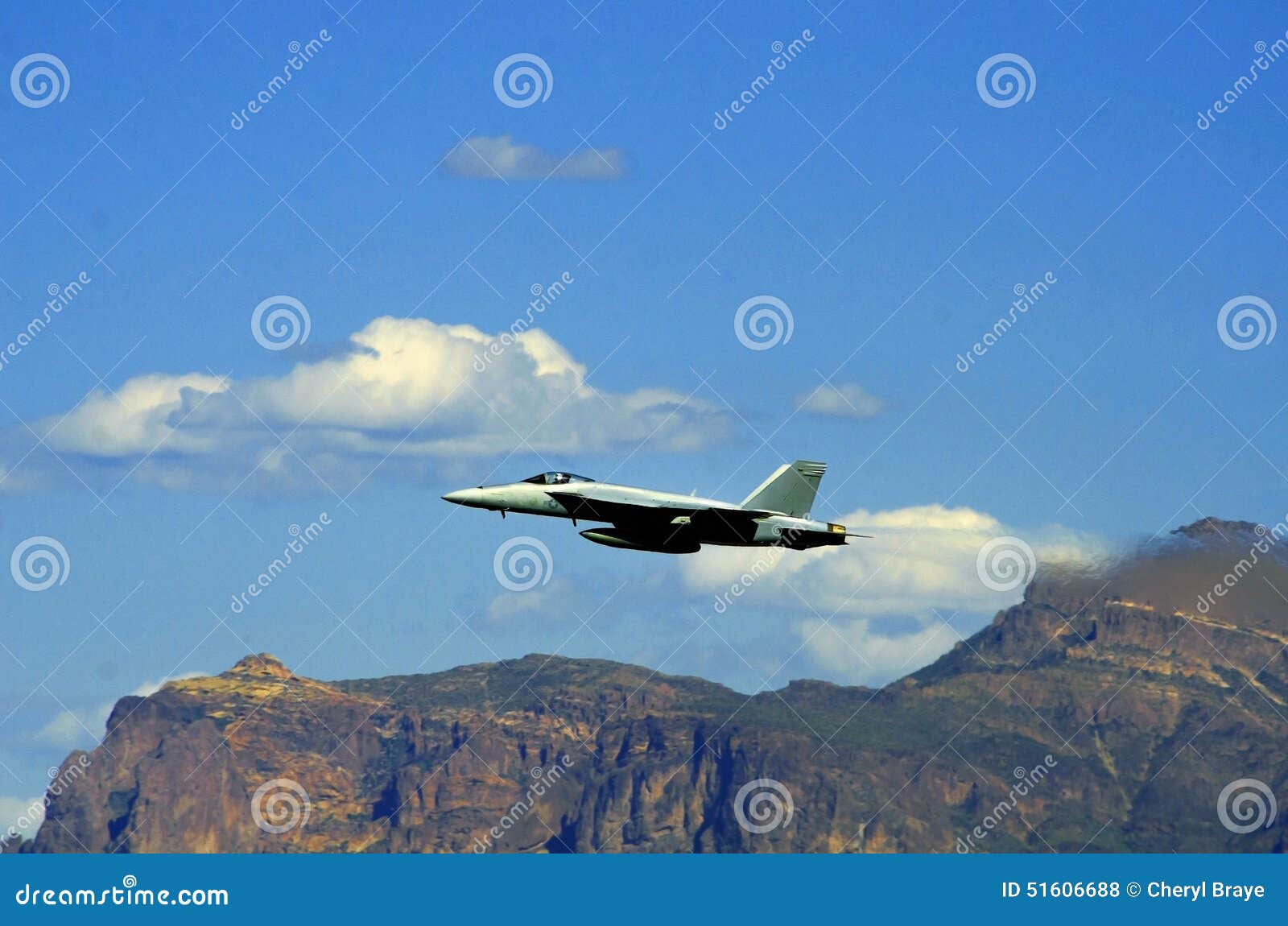 F18 Flying Near Mountains editorial stock photo. Image of mountains ...
