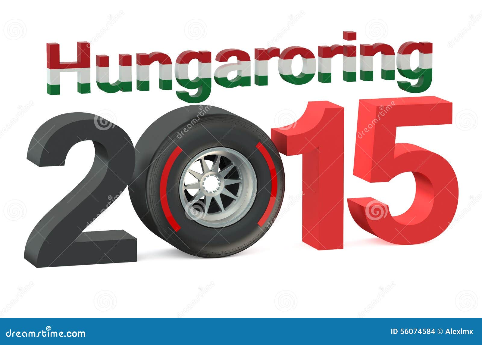 Hungaroring Circuit, Hungary. Motorsport Race Track Vector Map ...