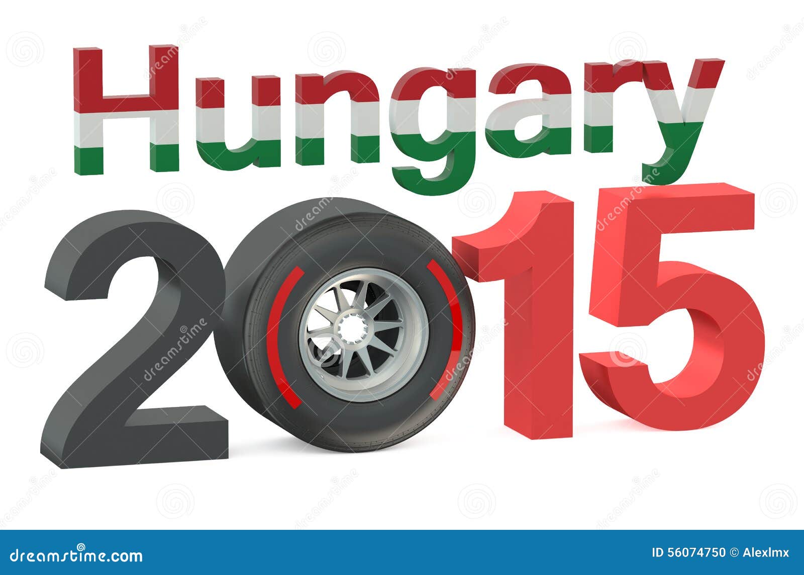 Hungaroring Circuit, Hungary. Motorsport Race Track Vector Map ...