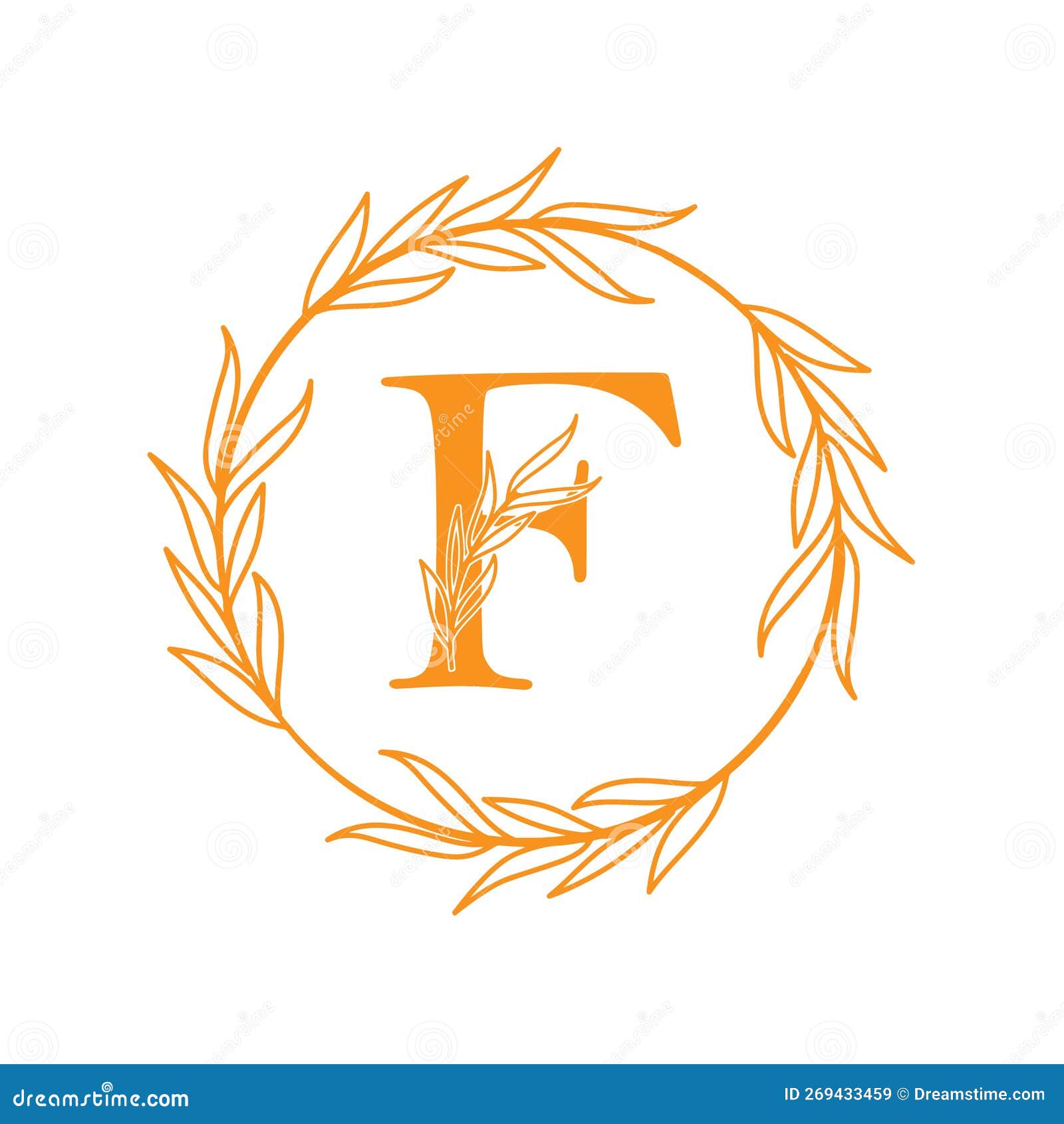 F letter brand logo vector stock vector. Illustration of element ...