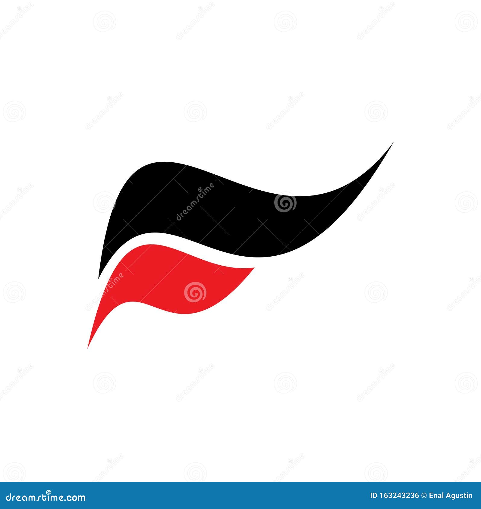 F Letter Initial Logo Design Vector Stock Vector - Illustration of ...