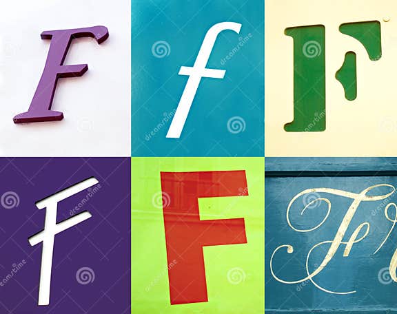 F Letter - the Urban Collection Stock Image - Image of window, shot: 187431
