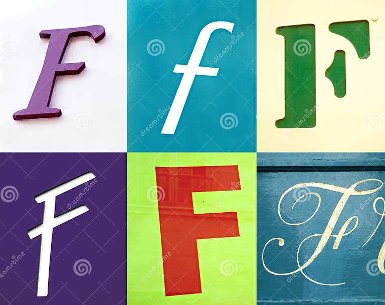 F Letter - the Urban Collection Stock Image - Image of window, shot: 187431