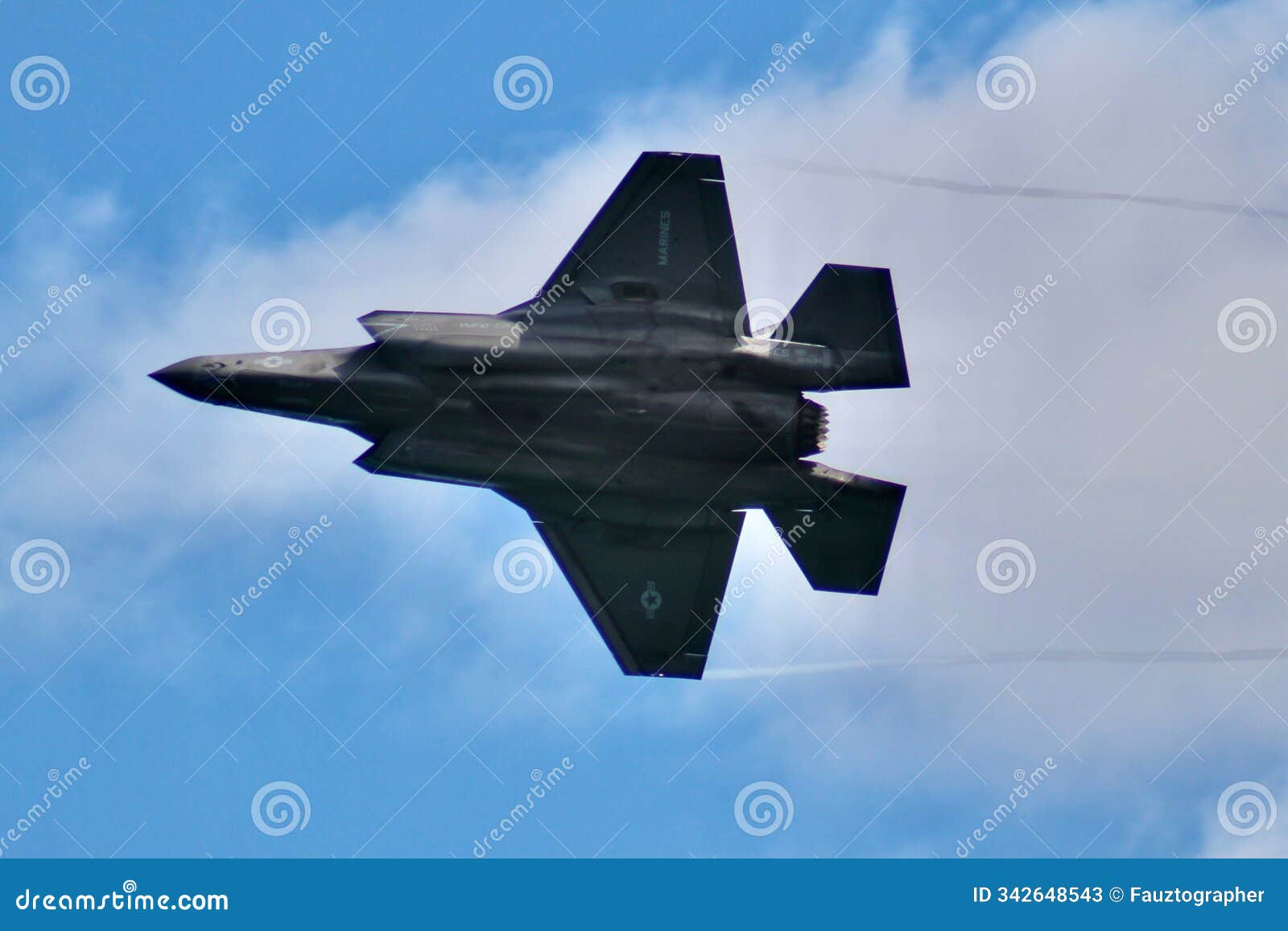 F35 Lightning Fighter Jet editorial stock photo. Image of wing - 342648543