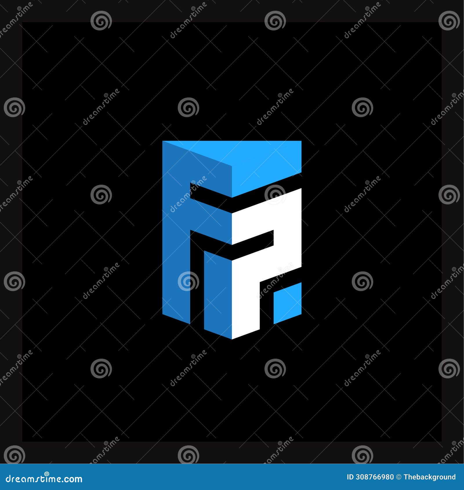 F7 Logo. F and 7 (seven) - Logotype Stock Vector - Illustration of ...