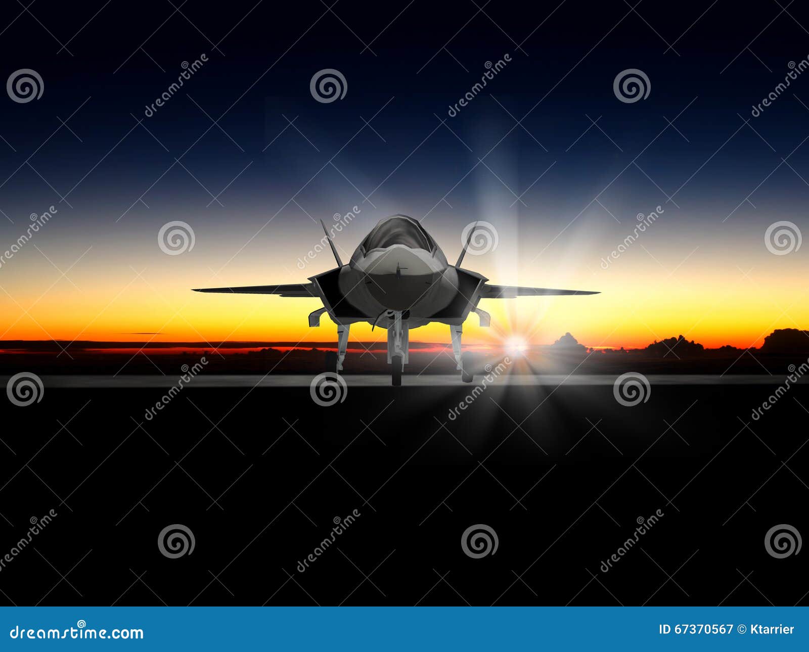 Stealth Fighter Jet, Military Plane Isolated On White, Bottom View ...