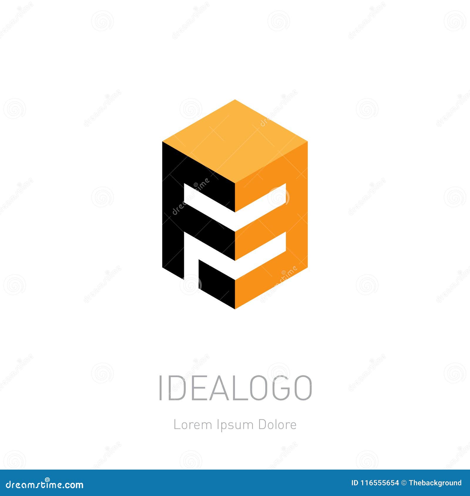 F and 3 - Monogram Logotype. F3 Initial Logo Stock Vector ...