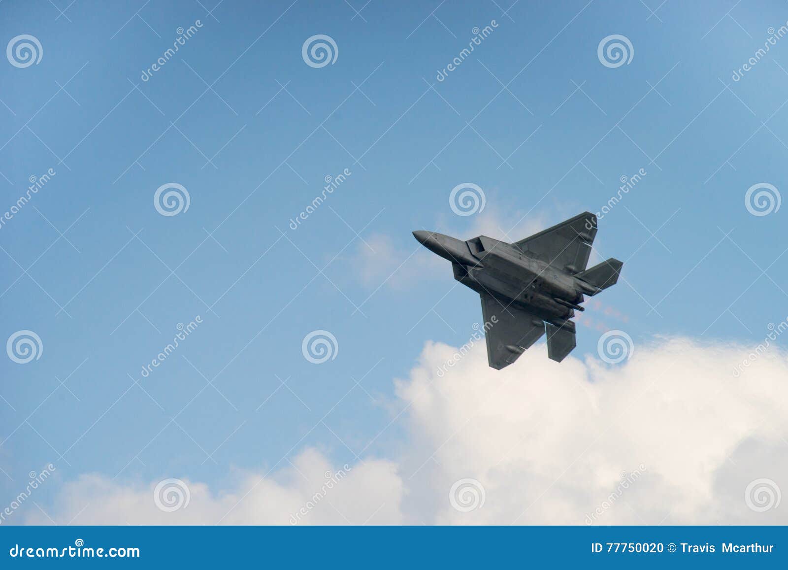 F-22 Raptor stock photo. Image of viewn, runway, dominance - 77750020
